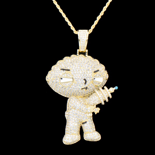 Character Iced Out Pendants - Etsy