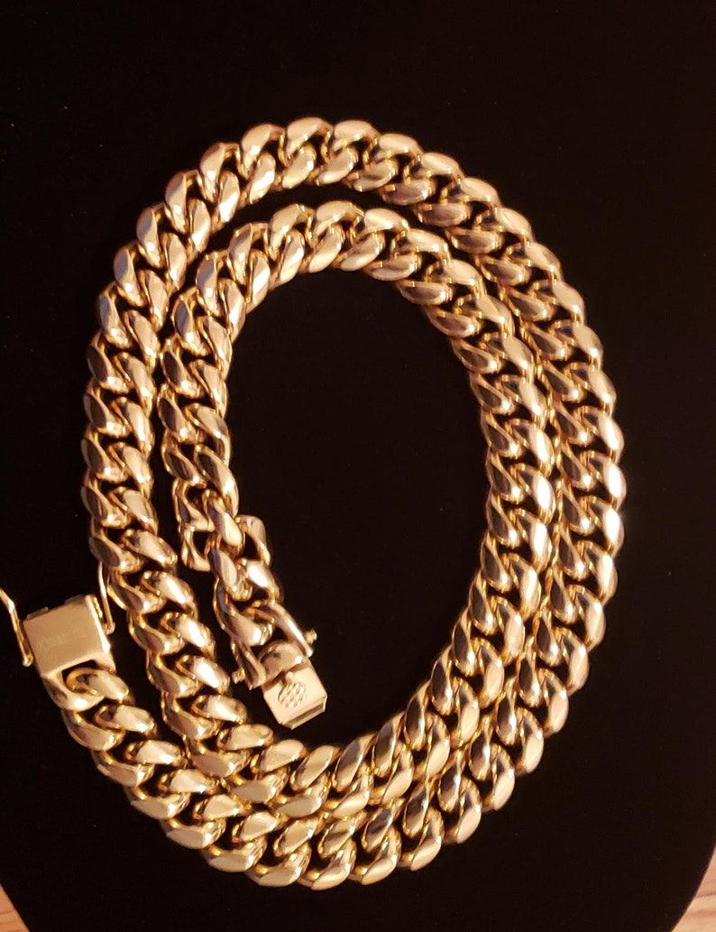 30 Miami Cuban Link Chain W/ Bracelet - Etsy