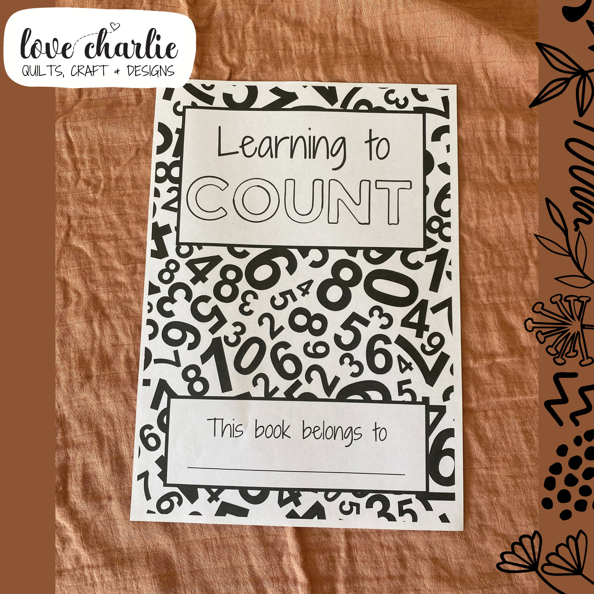 Learn to Count 1 to 20 Colouring in A4 Pages - Baby Showers, Kids ...