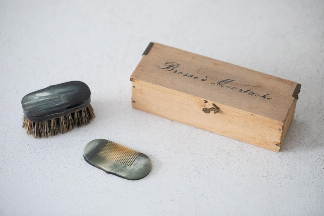 Carl Auböck Beard Care Set 'brosse à Moustache', Austria 1960s - Etsy