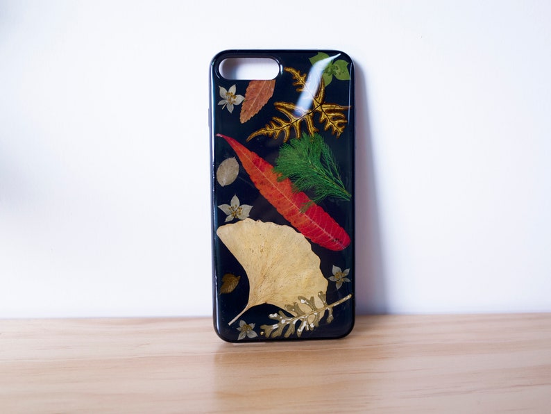 Pressed Leaves Autumn Vintage Phone Case for Iphone X Iphone - Etsy