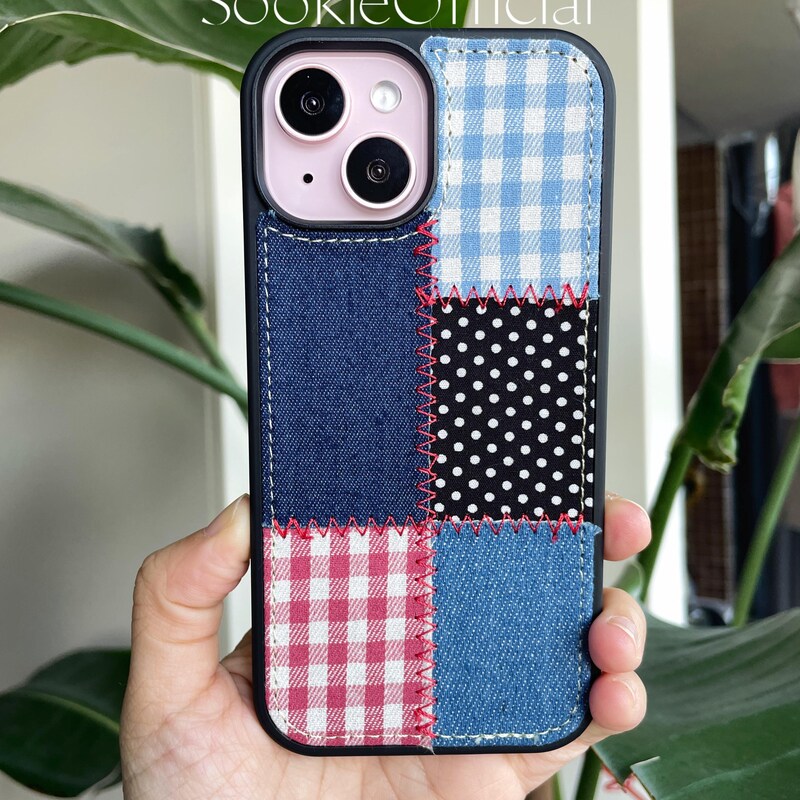 Denim Phone Case - Etsy