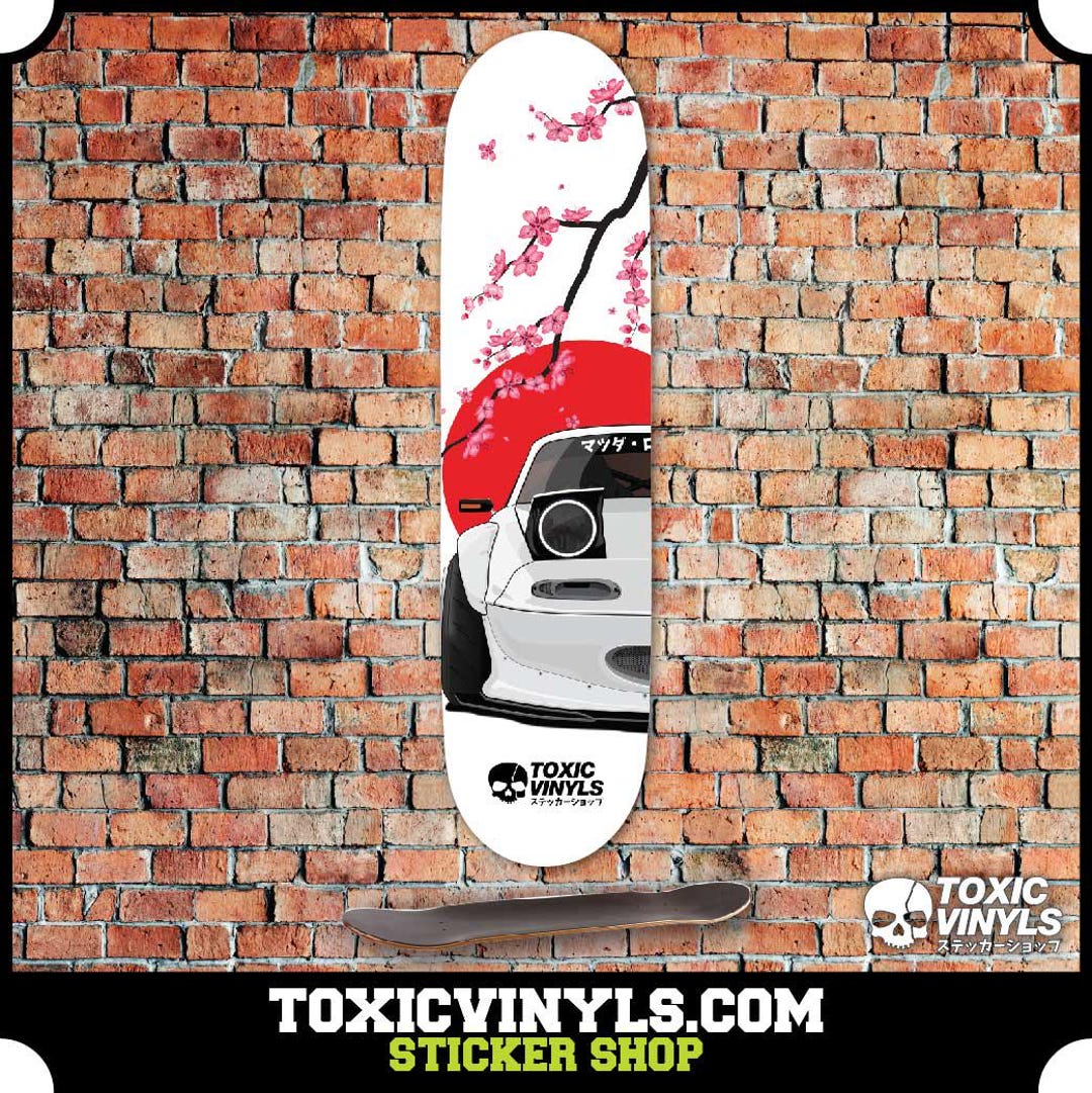 JDM Car Skate Deck Mazda MX5 Miata NA Wall Art - Etsy