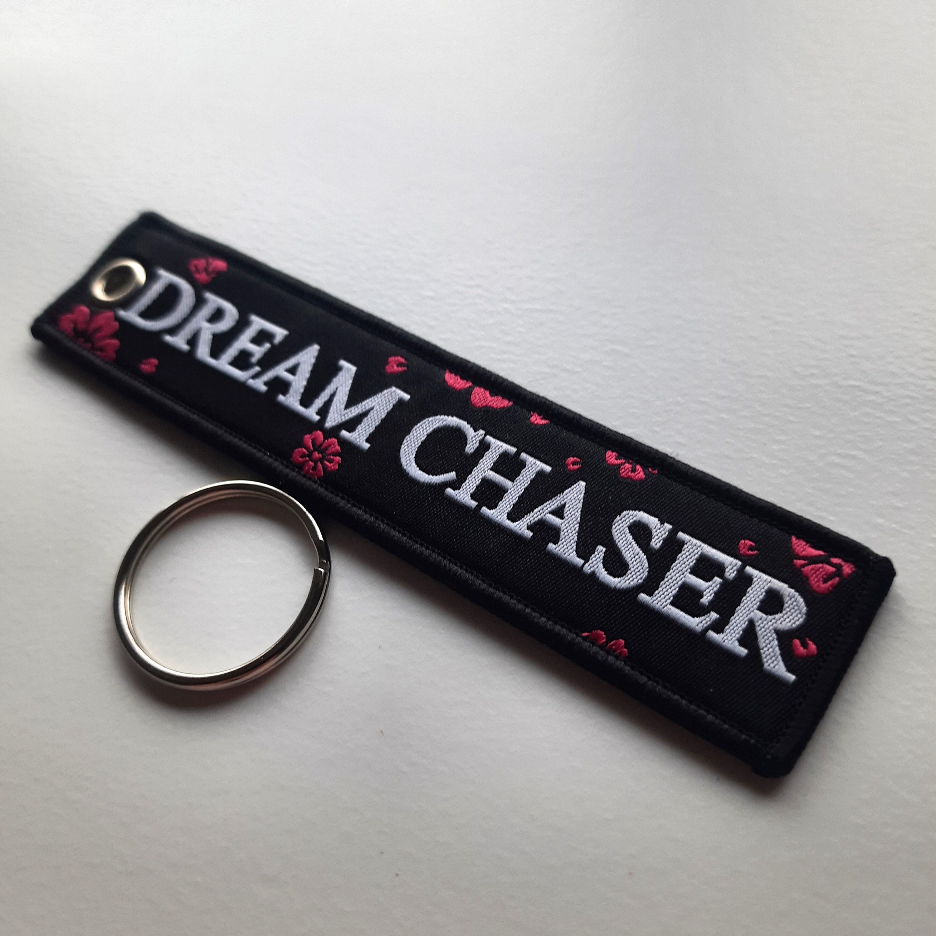DREAM CHASER Black JDM Key Tag Key Clip Keyring Keychain Keystrap - Etsy