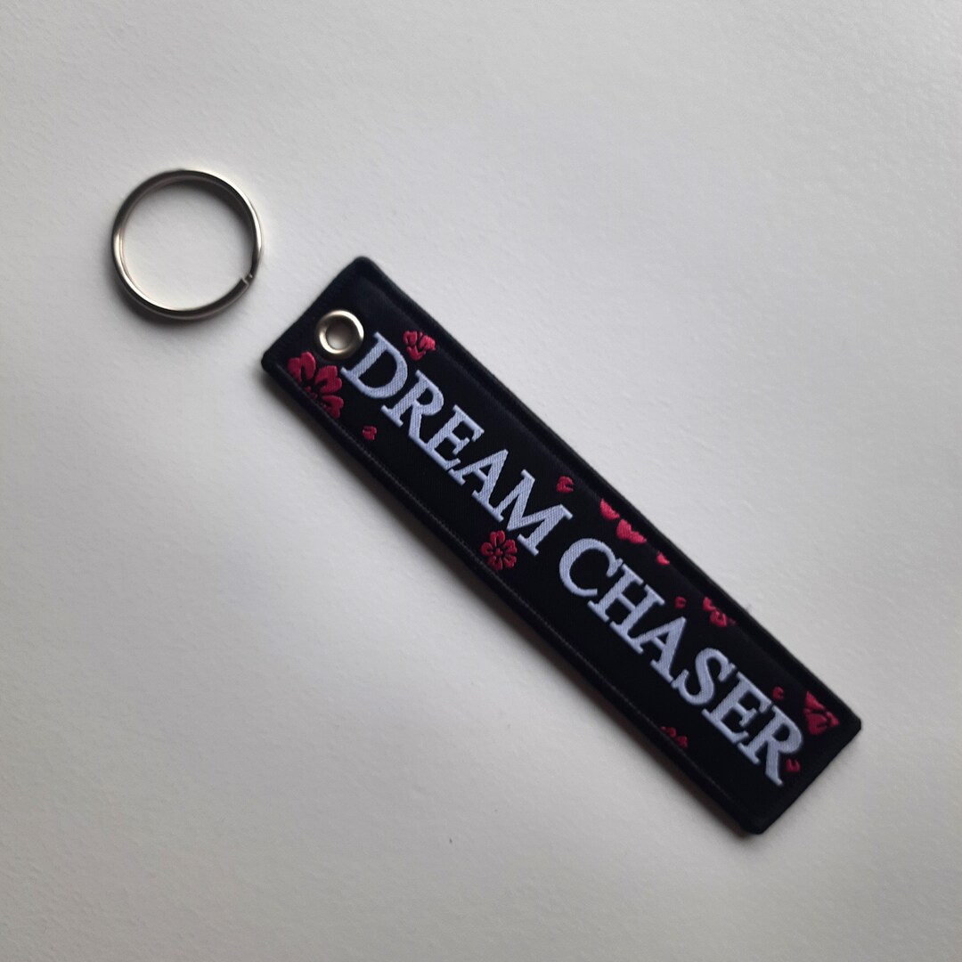 DREAM CHASER Black JDM Key Tag Key Clip Keyring Keychain Keystrap - Etsy