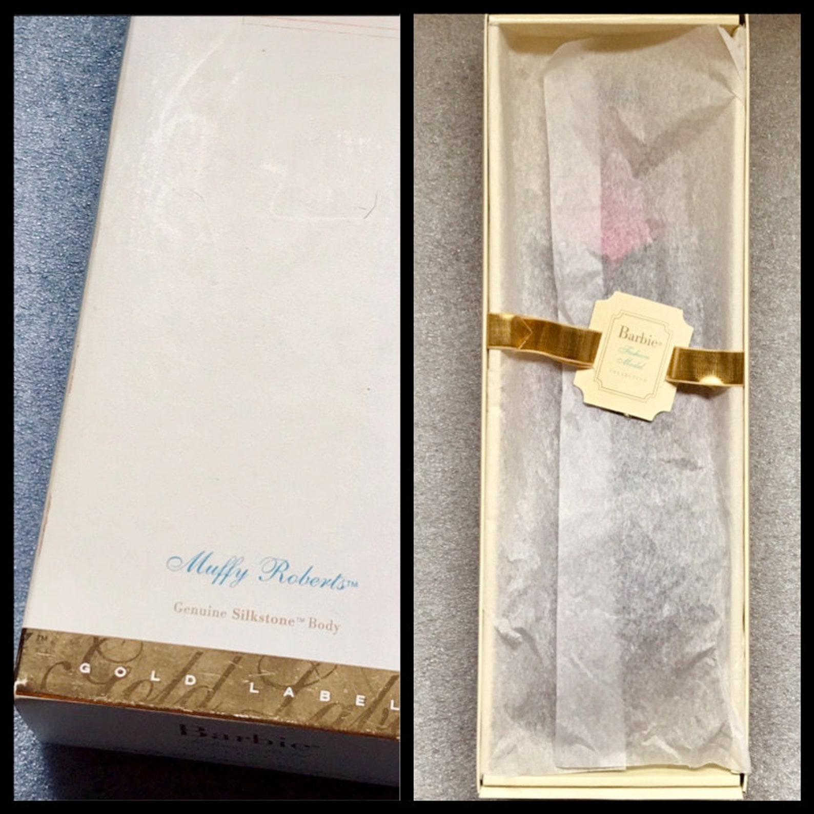 Brand New Silkstone Muffy Roberts Barbie Doll Gold Label Collection ...