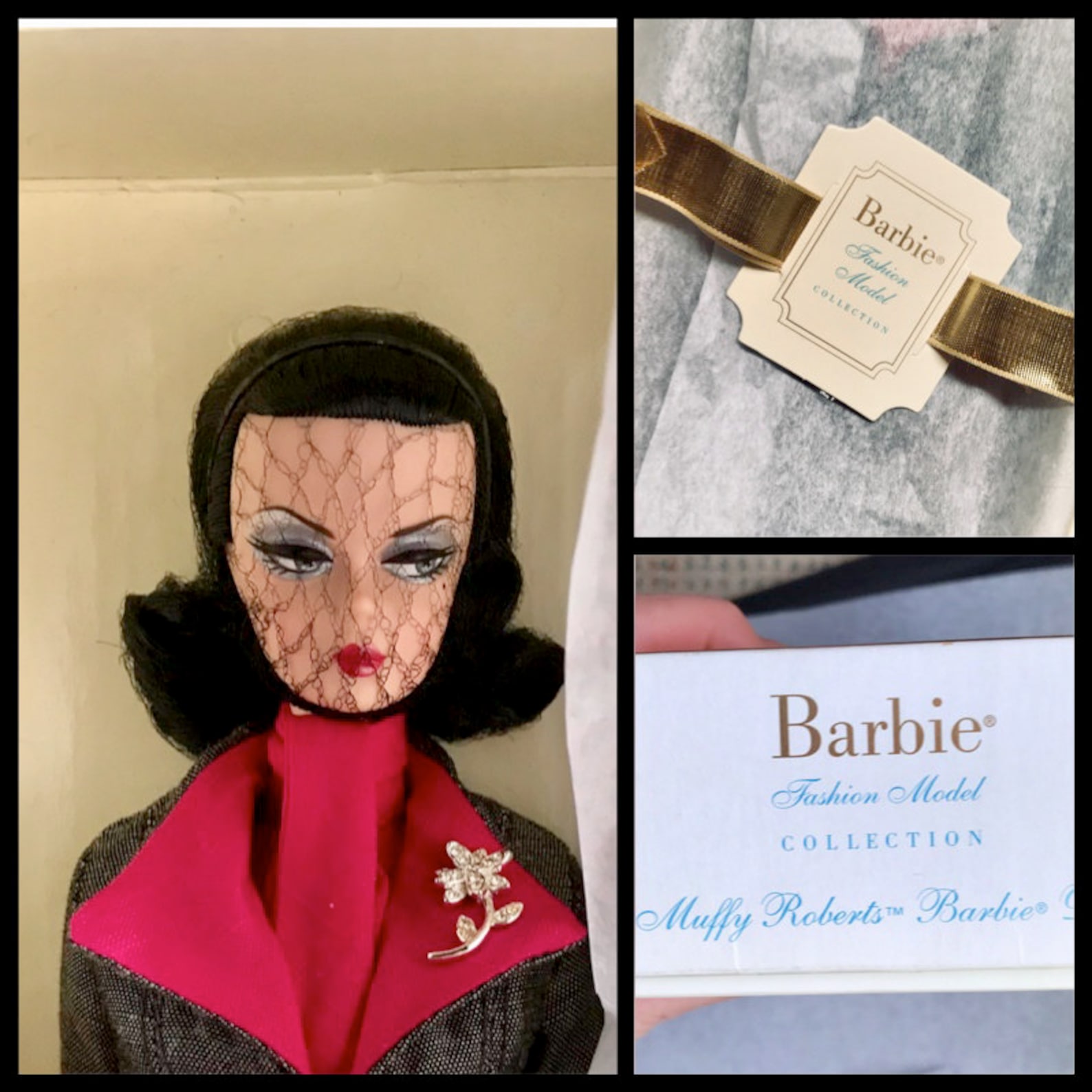 Brand New Silkstone Muffy Roberts Barbie Doll Gold Label Collection ...