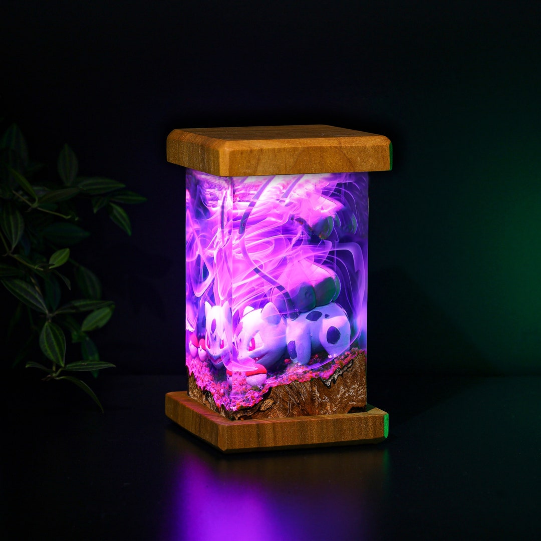CHARMANDER Po.ke.m.on Epoxy Lamp Custom Pokemon Resin Lamp Pokemon ...