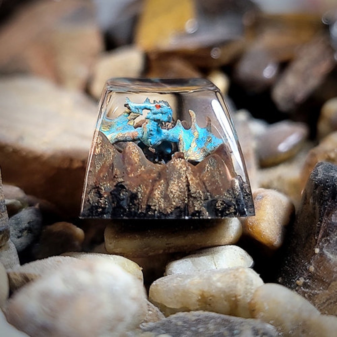 Bone Dragon Keycap, Mechanical Keyboard Button, Custom Keyboard Button ...