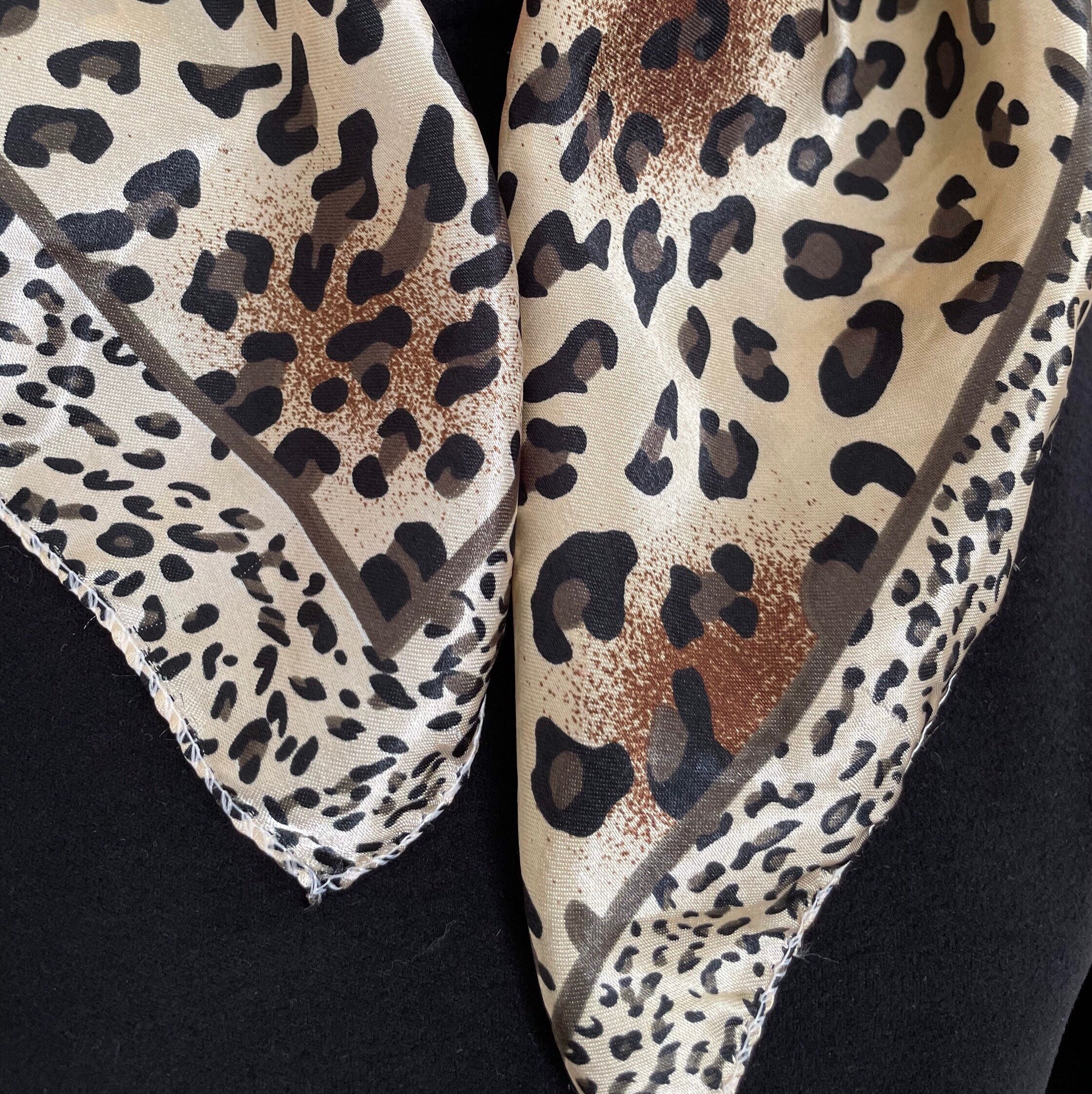 Leopard Skin Scarf With a Fancy Zebradorite Scarf Jewelry . Bronze ...