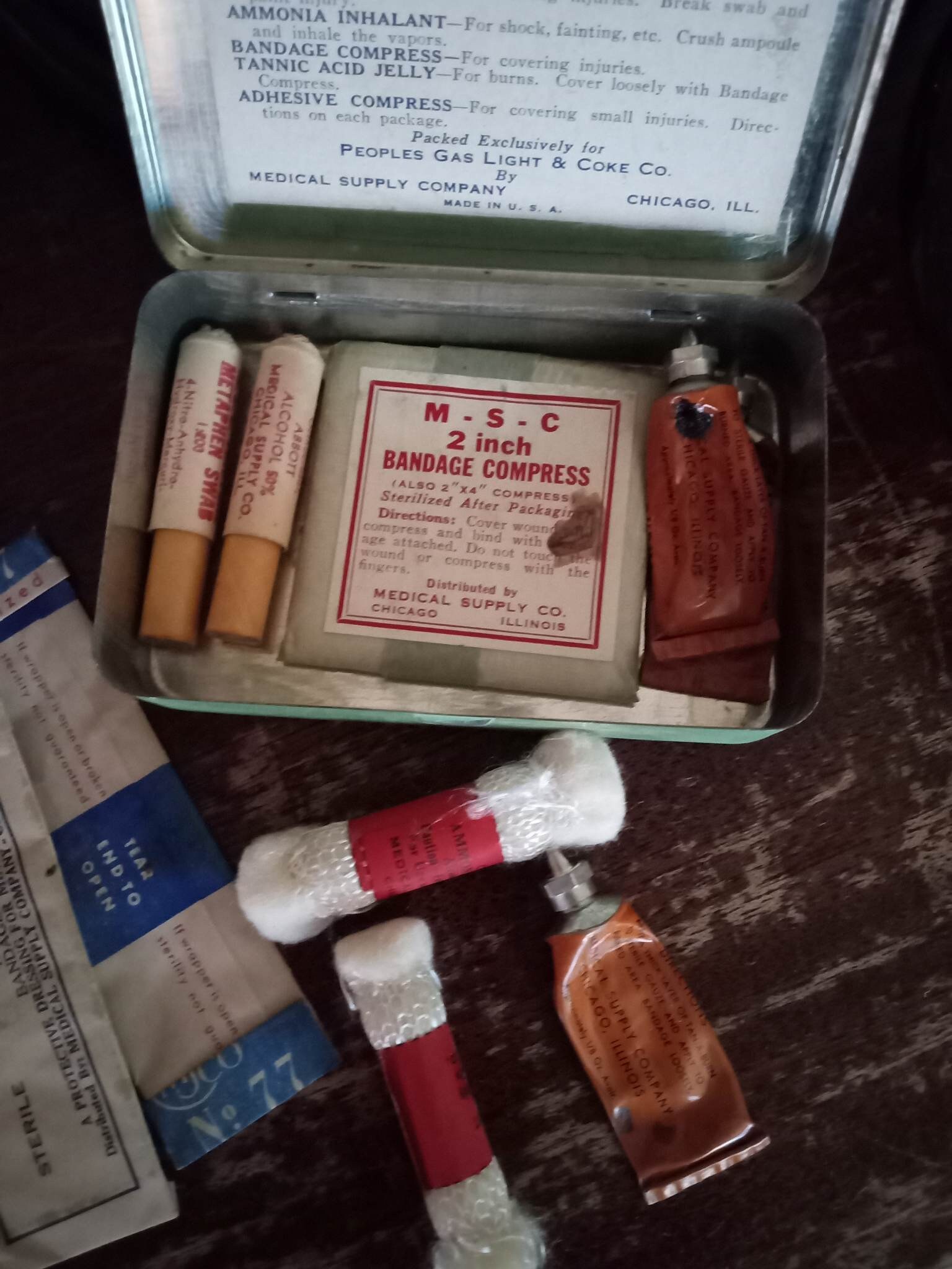 WW1 First Aid Kit - Etsy