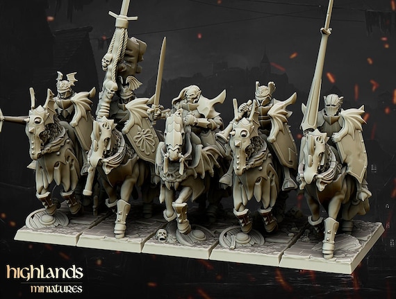 Vampire Knight blood Knight Unit by Highlands Miniatures - Etsy