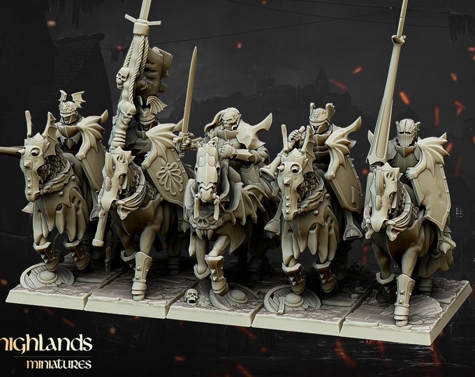 Vampire Knight (blood Knight) Unit by Highlands Miniatures - Etsy