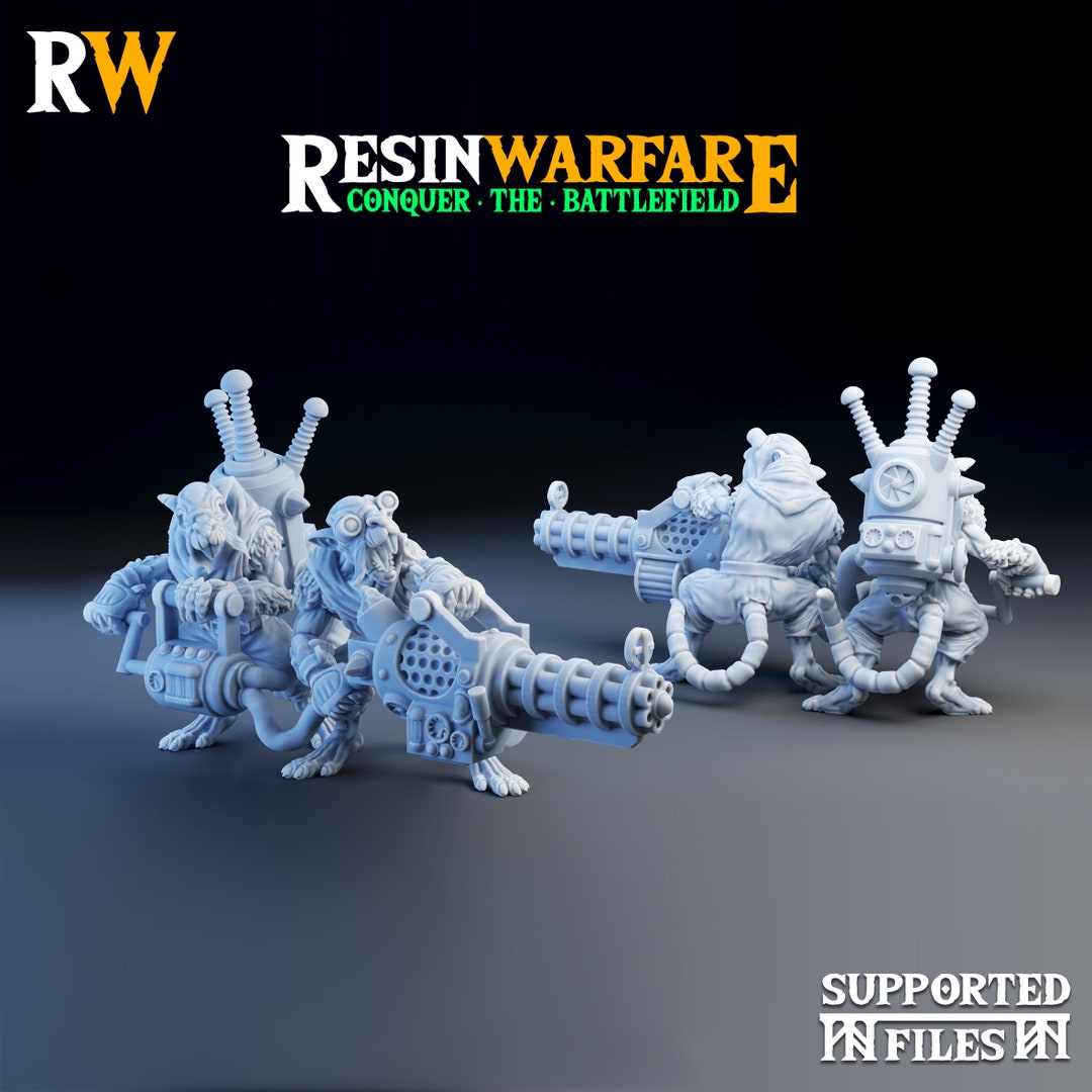 Technomancer's Guild - Weapons Team by Resin Warfare - Etsy