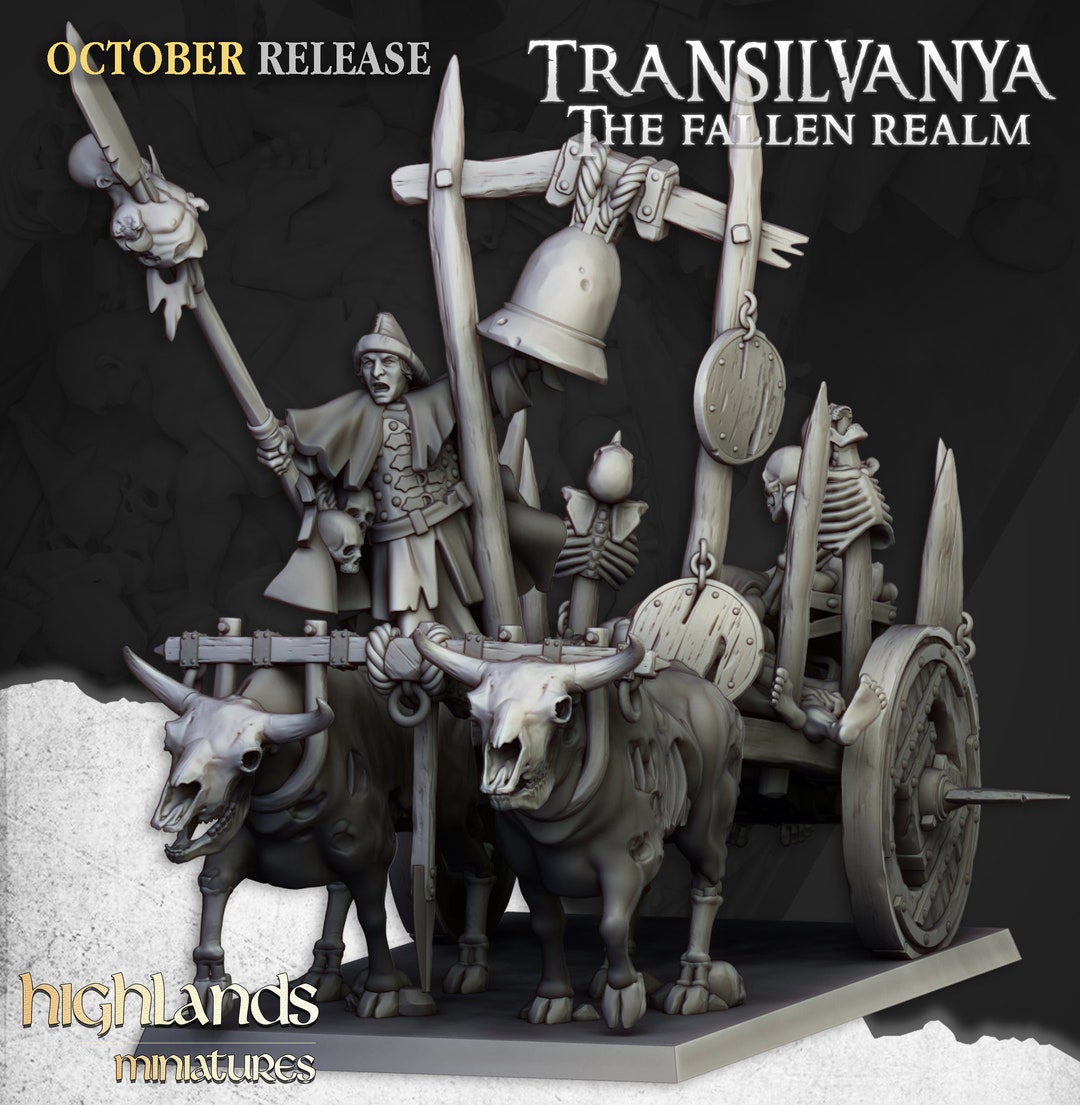 Spectres of Transilvanya - Corpse Cart Highlands Miniatures - Etsy