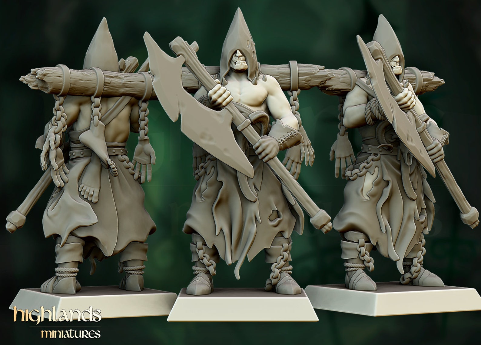 Undead Zombie Unit by Highlands Miniatures - Etsy