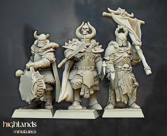 Role Playing Miniatures Miniature Toys Resin Printed Miniatures 28mm ...