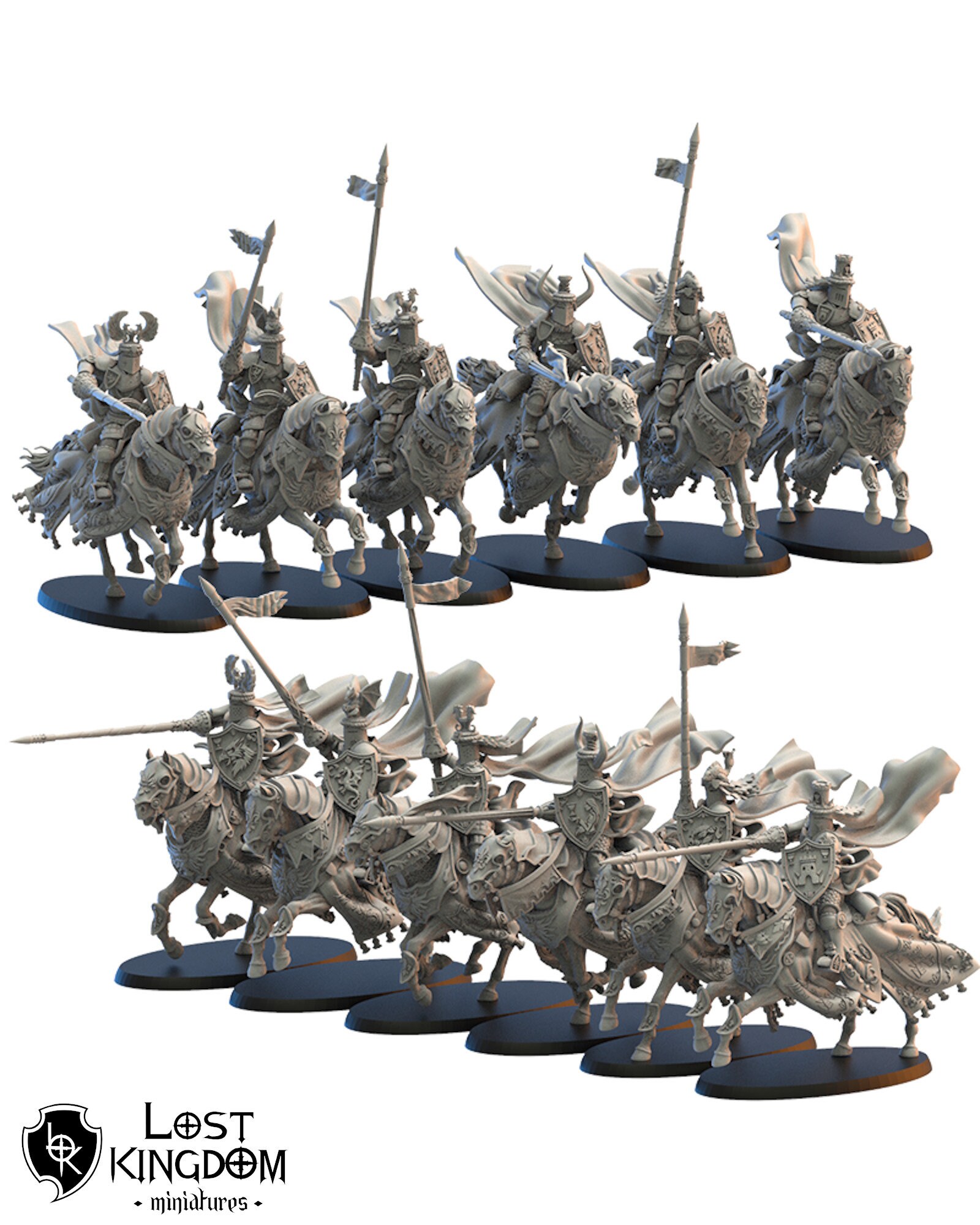 Kingdom of Mercia Calix Knights by Lost Kingdoms - Etsy