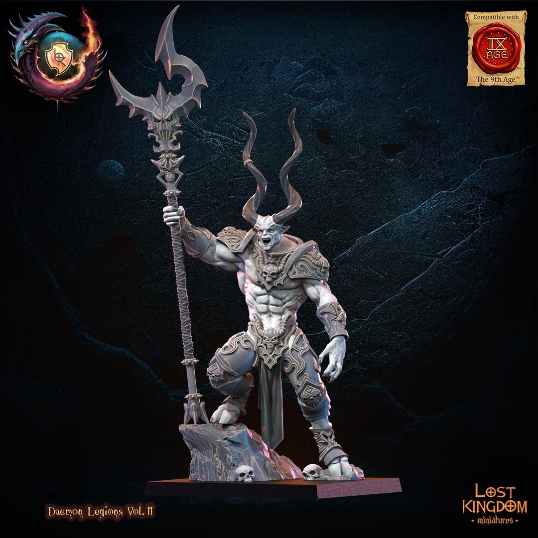 Daemon Legions - Clawed Fiend Hero by Lost Kingdom Miniatures - Etsy