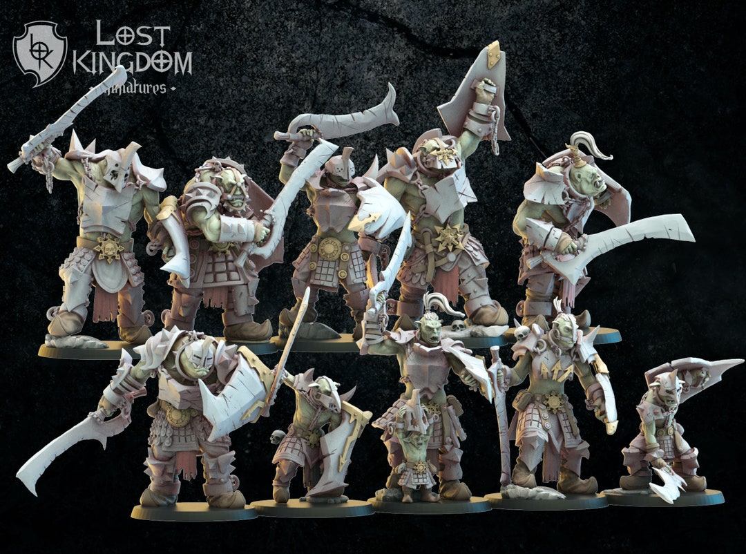 Magmhorin - Urk Slaves Regiment by Lost Kingdom Miniatures - Etsy