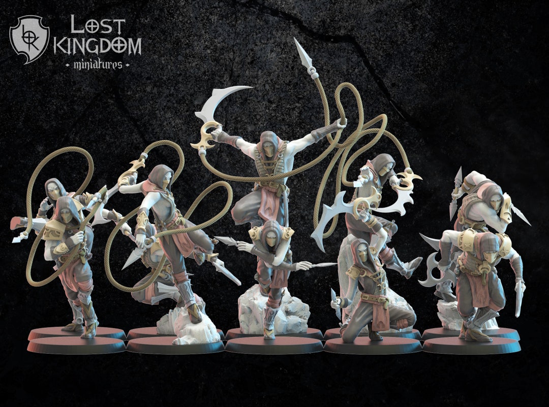 Night Elf Shinobi Regiment by Lost Kingdoms - Etsy