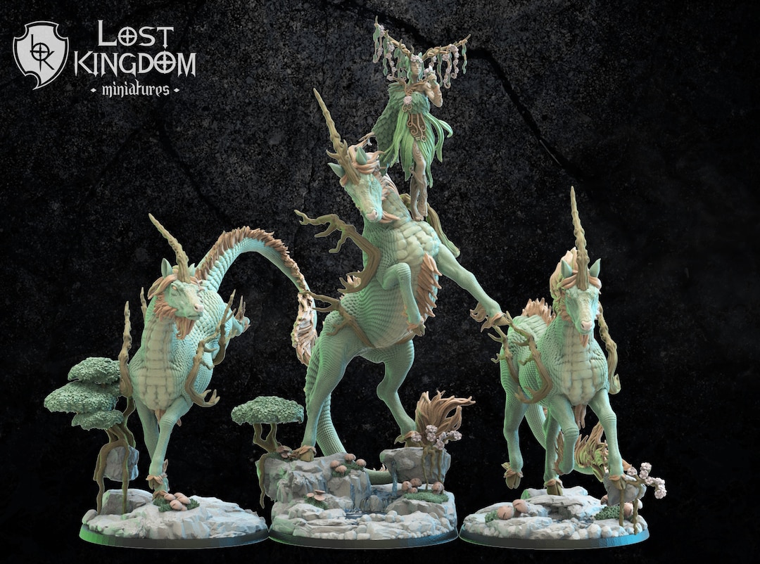 Mori Elves Kazumi, Kirin Queen by Lost Kingdoms - Etsy