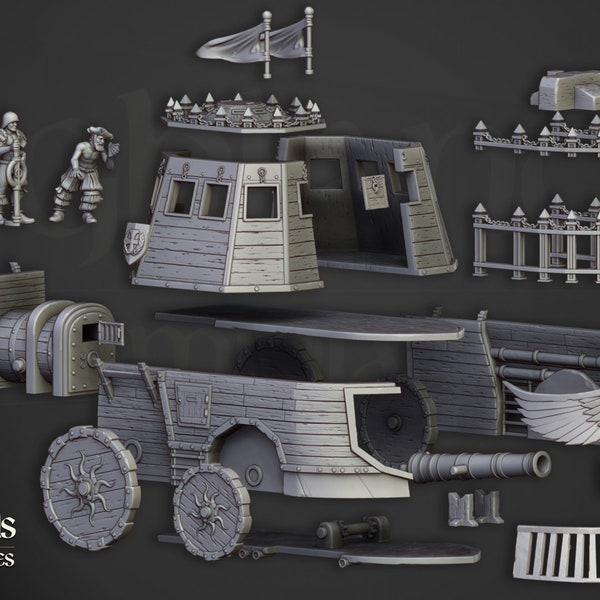 Steampunk Tank Miniatures - Etsy