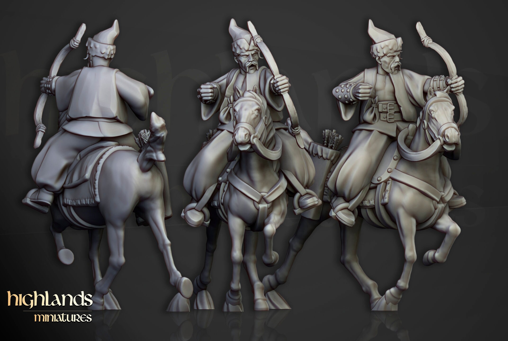 Cossack Light Cavalry Unit by Highlands Miniatures - Etsy