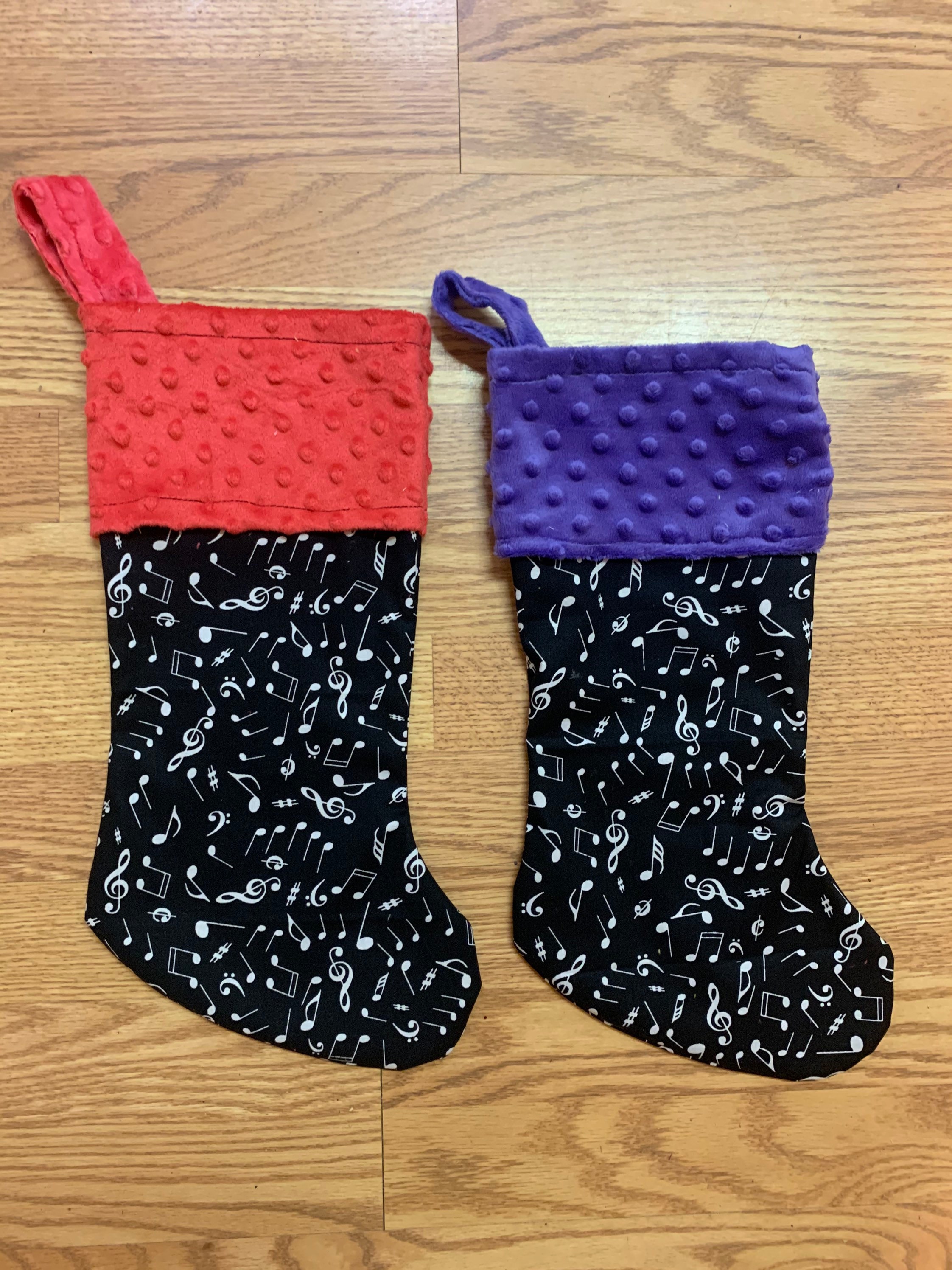 Musical Notes Stockings. Please Specify Which Color Top and Style Shown ...