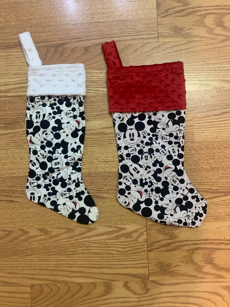 Mickey Mouse Stockings. Please Specify Which Color Top and Style Shown ...