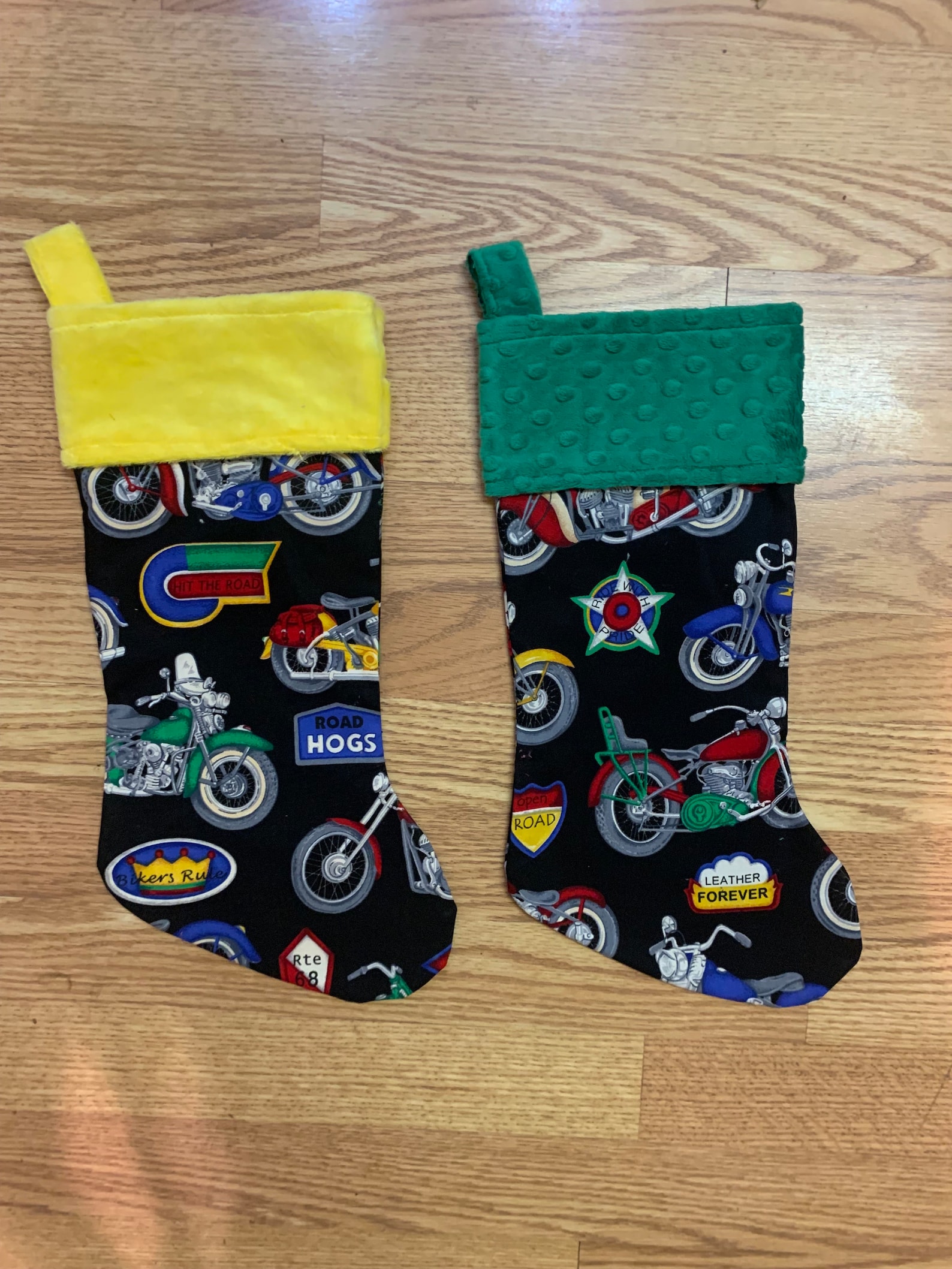 Motorcycle Stockings. Please Specify Which Color Top and Style Shown ...