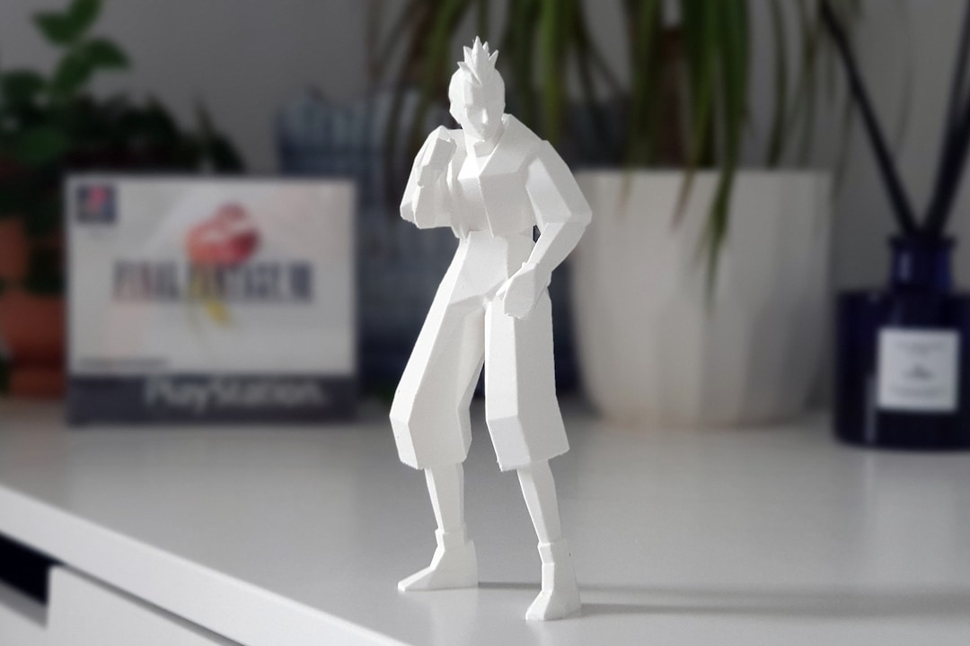 Zell Dincht - Final Fantasy VIII - Figurine - 3D Printed - Various ...