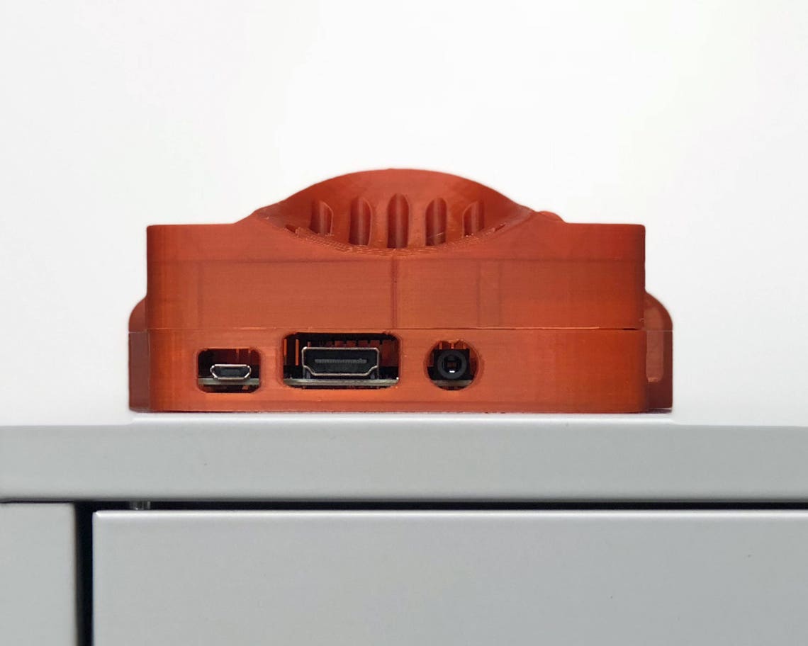 Nintendo 64 "mario" Style Raspberry Pi Case. FIRE ORANGE With or ...