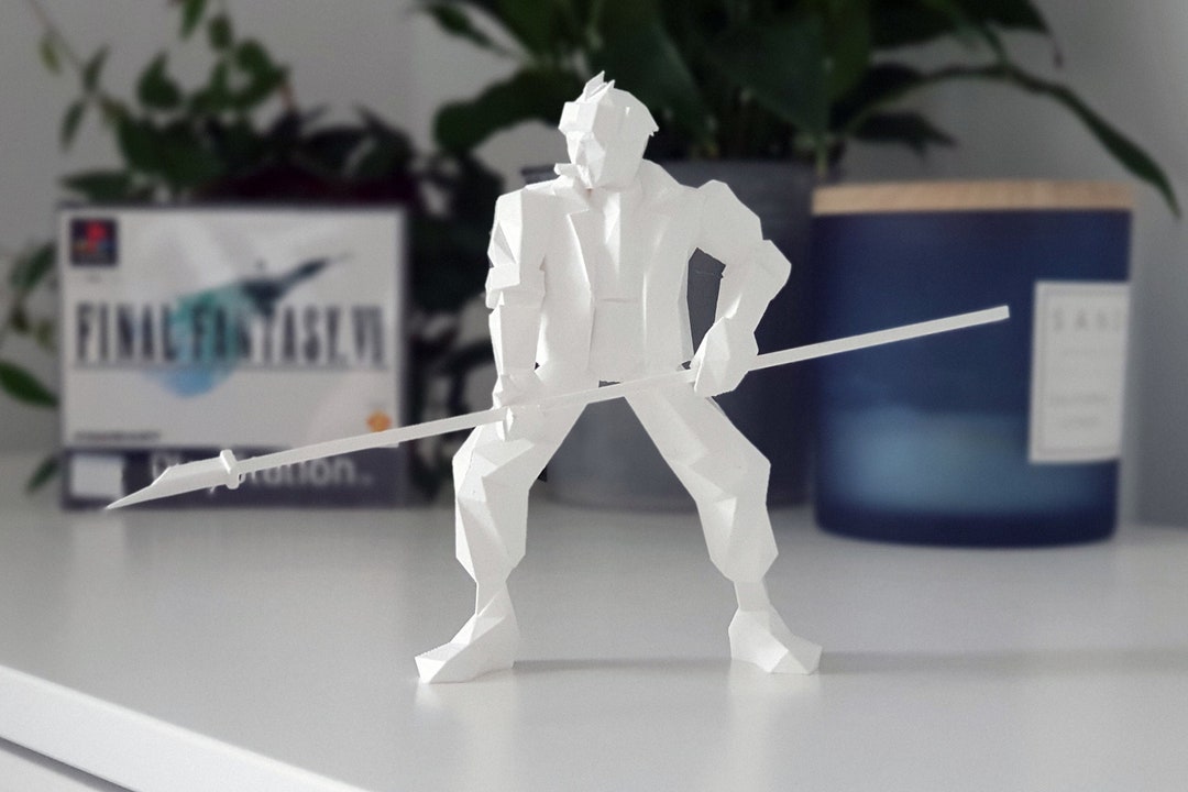 Cid Highwind - Final Fantasy VII - Figurine - 3D Printed - Various ...