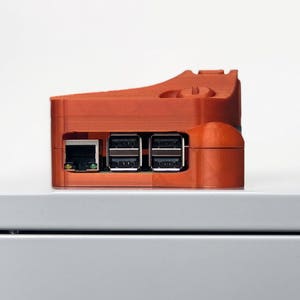 Nintendo 64 "mario" Style Raspberry Pi Case. FIRE ORANGE With or ...