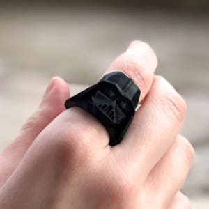 3 X Star Wars Ring: Yoda Glow in the Dark , Darth Vader and a Storm ...