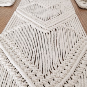 Macramé,bohemian Table Runner,xx-tral Long Handmade Weddings, Ceremonies, and Events, Boho Home ...