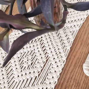 Macramé Hand Made Table Runner,bohemian Table Runner,weddings, Ceremonies, and Events, Boho Home ...