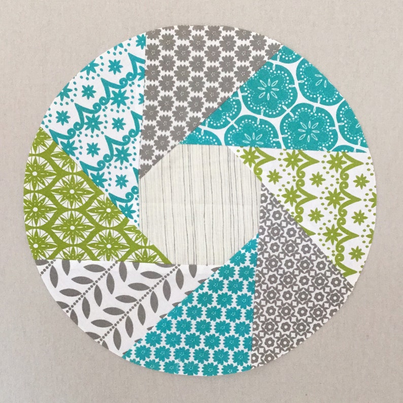 Circle Quilt Design Modern Quilt Pattern Rainbow Quilt - Etsy