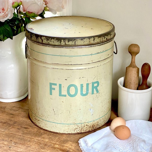 Flour Tin - Etsy