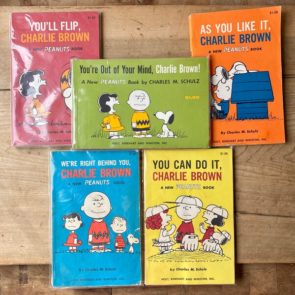 Peanuts Book - Etsy
