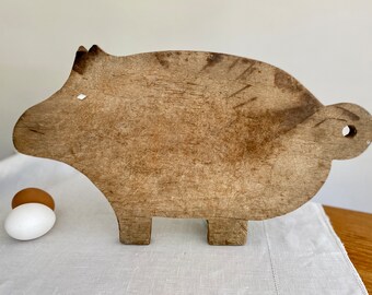 Primitive Pig - Etsy