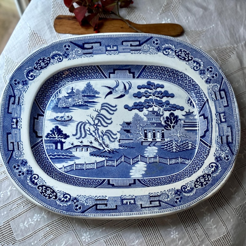 Blue Willow England - Etsy