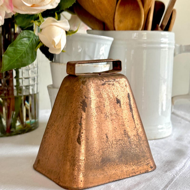 Antique Cow Bell - Etsy