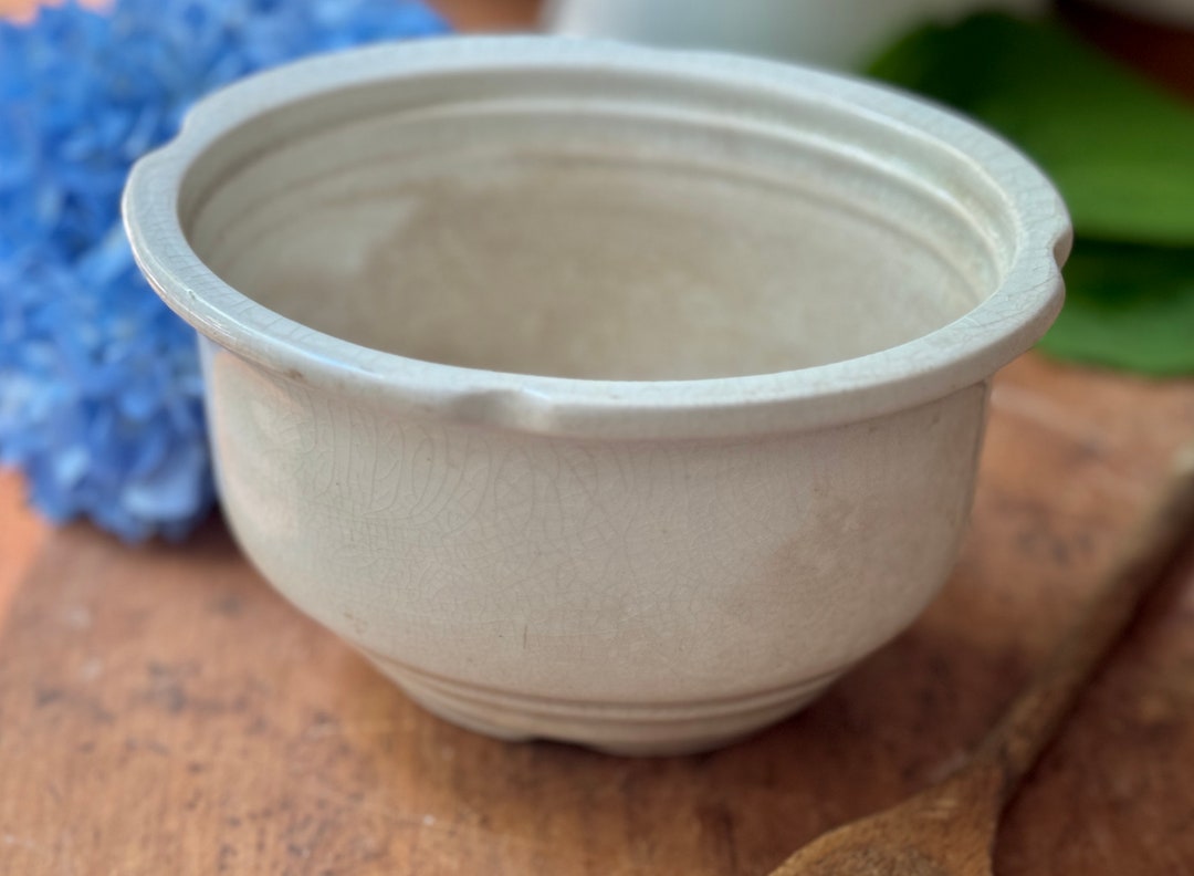 Vintage GRIMWADES Ironstone Pottery Pudding Mold Mottled 1 Pint Patent ...