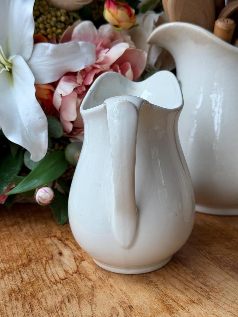 Antique Ironstone Pottery JUG Pottery Pitcher - Etsy