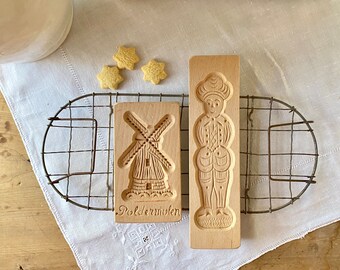Wood Shortbread Mold - Etsy