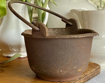 Cast Iron Smelting Pot | Etsy