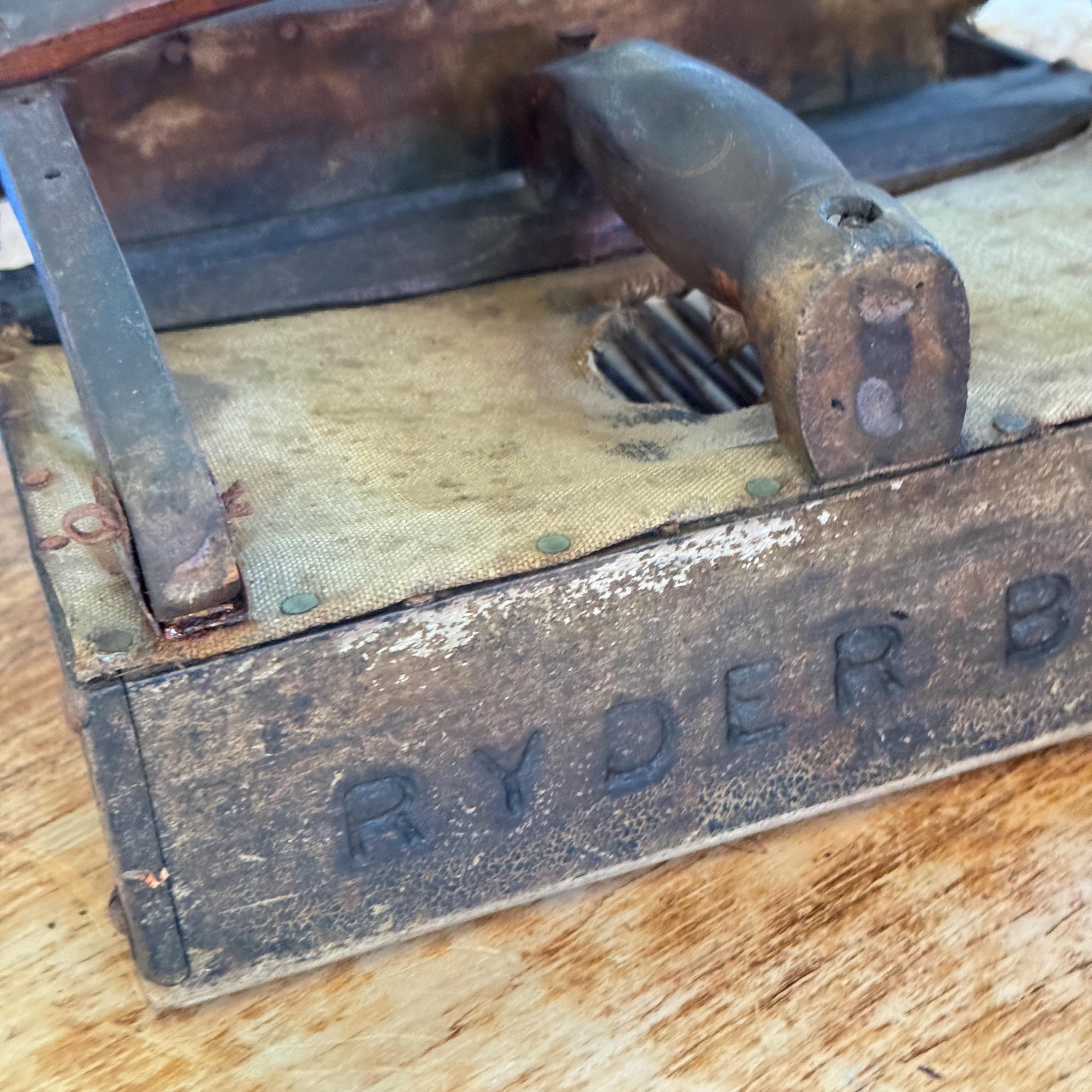 Antique Cranberry Scoop: Ryder Brothers Lucky #7, Cape Cod Primitive - Etsy