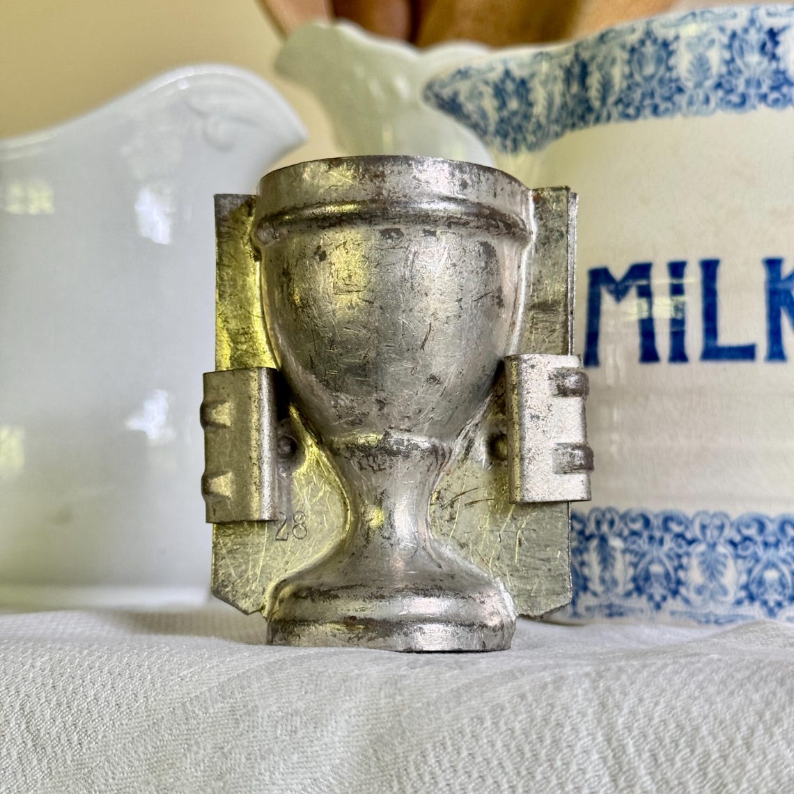Antique Tin Trophy Chalice Chocolate Mold - Etsy